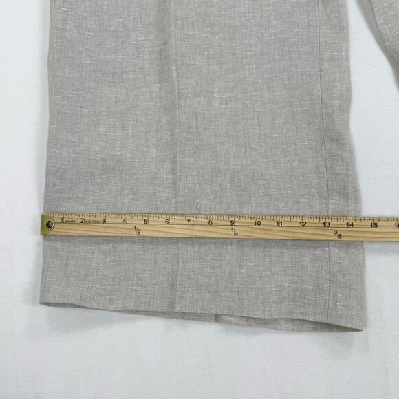 J. Crew Factory | Pants & Jumpsuits | J Crew Womens Harbor 0 Linen Wide ...